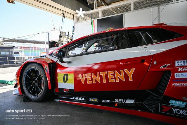 2024年GT300チャンピオンのVENTENY Lamborghini GT3が岡山公式 2024年GT300チャンピオンのVENTENY Lamborghini GT3が岡山公式